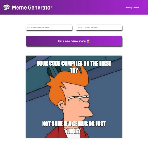 Meme Generator Project